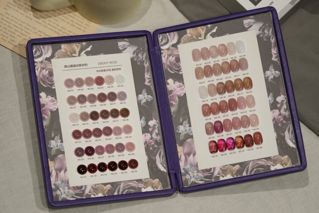 36-color OEM/ODM color palette display all – nayisipolish