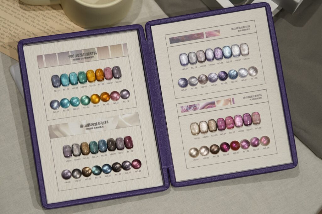 8-color OEM/ODM color palette display all – nayisipolish