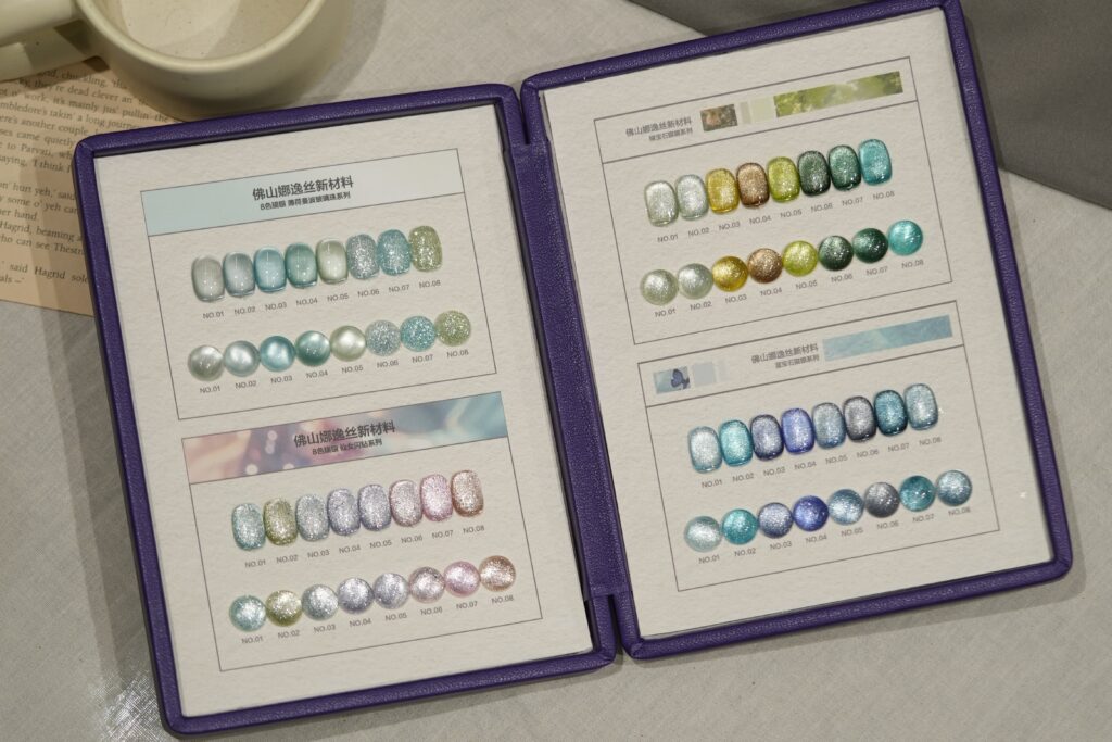 8-color OEM/ODM color palette display all – nayisipolish